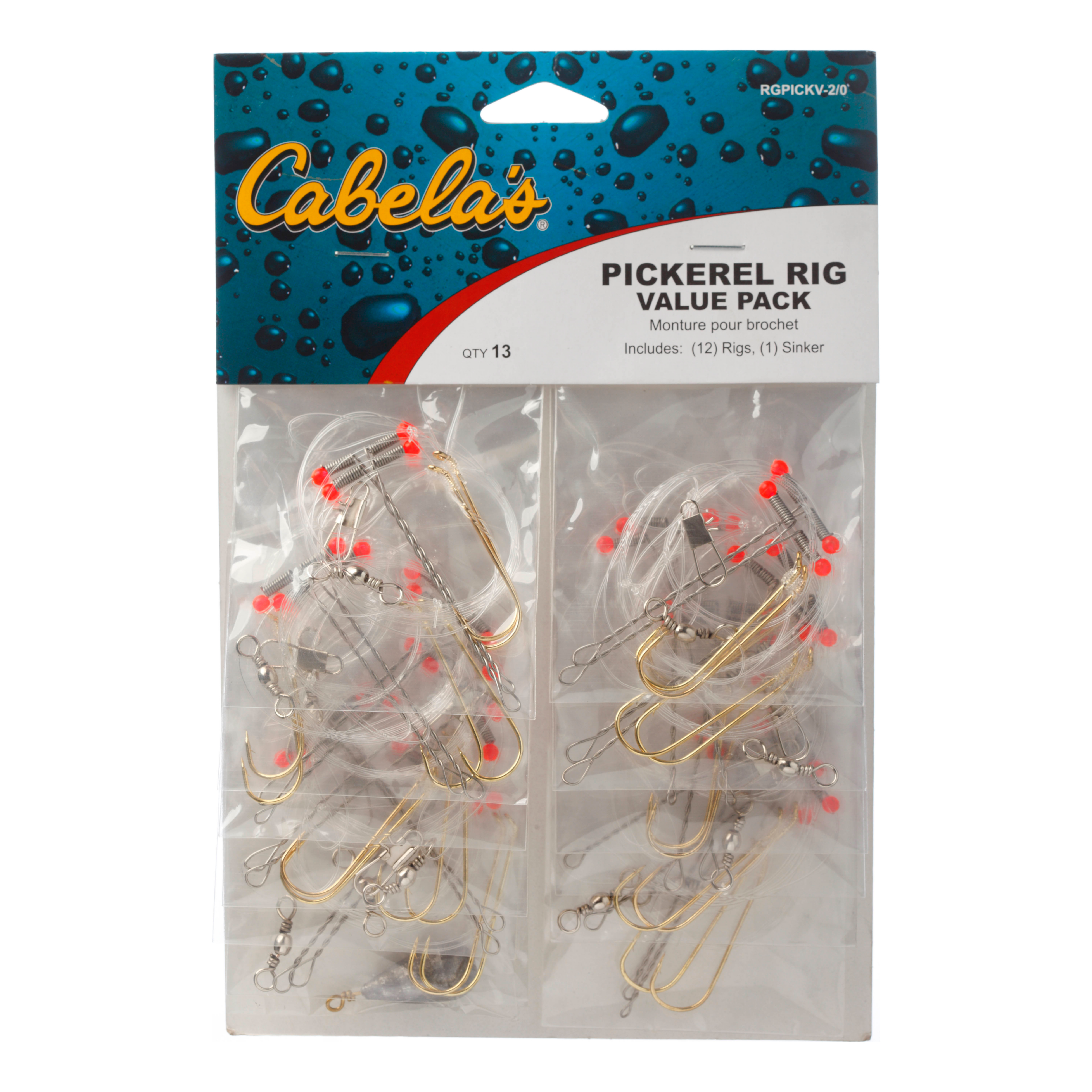 Cabela's Pickerel Rig 12-Piece Value Pack | Bass Pro Shops